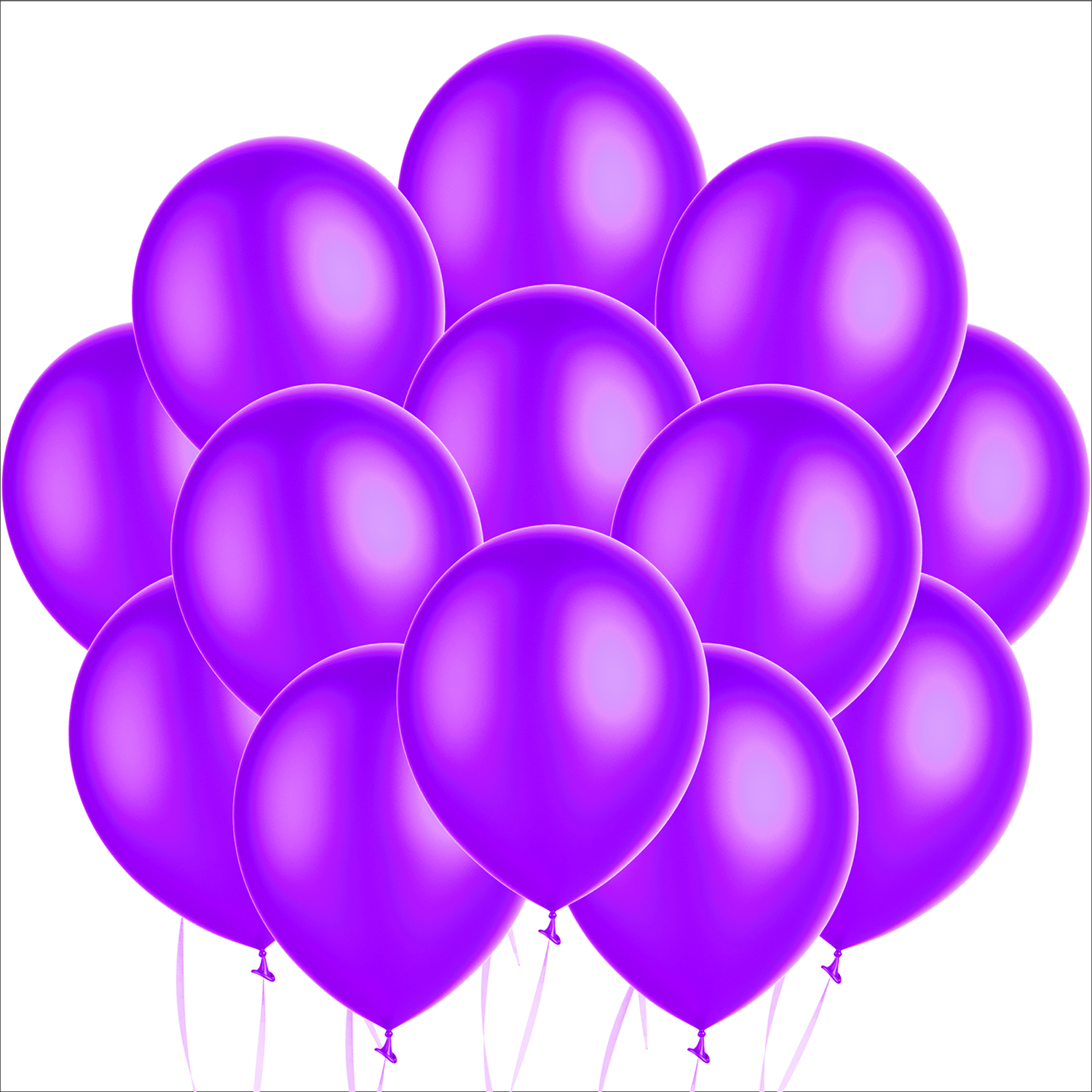 Globos morado brillante de 12″ (3000 pzas) - Tilco Balloons